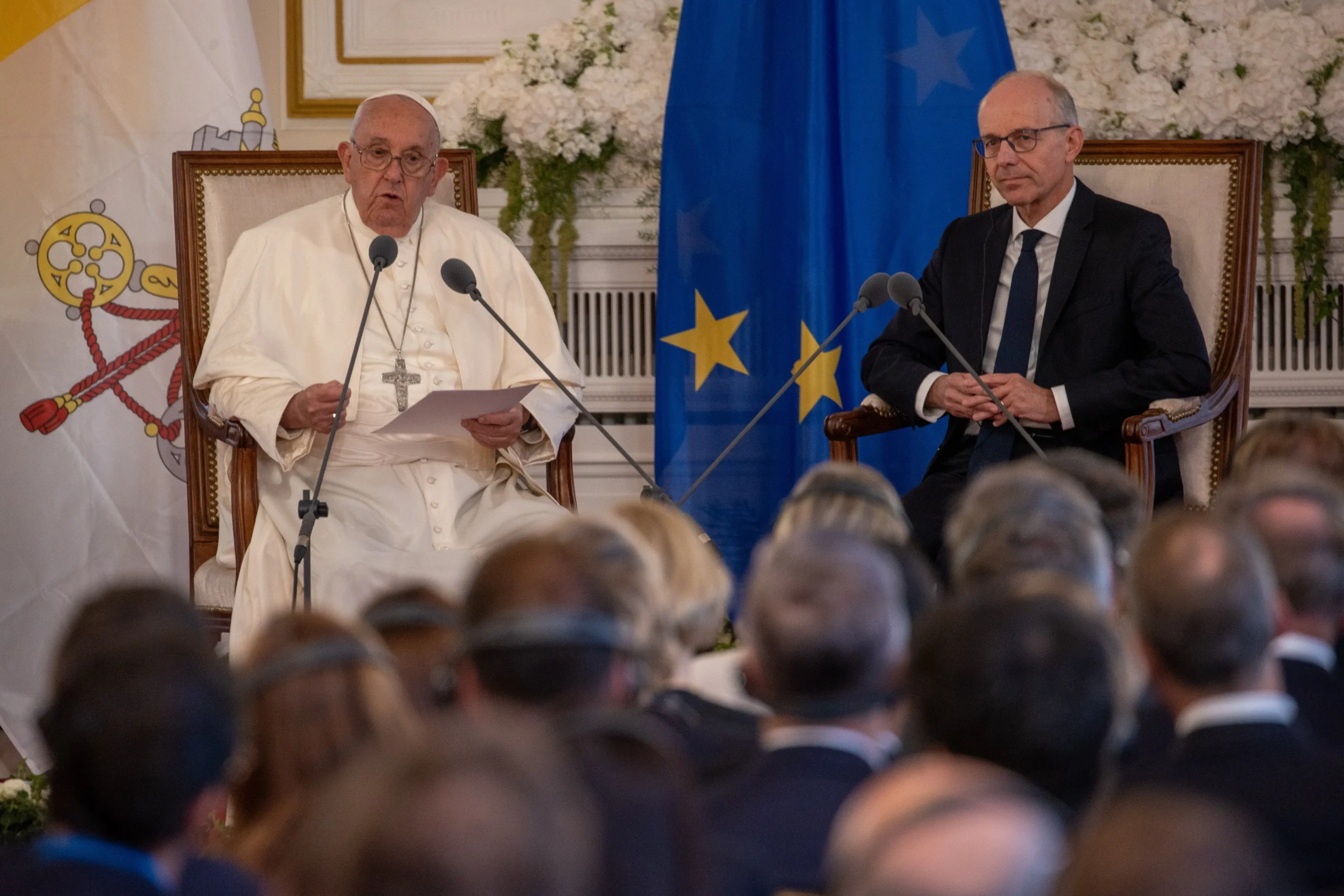 POPE FRANCIS TELLS CATHOLICS TO EVANGELIZE EUROPE